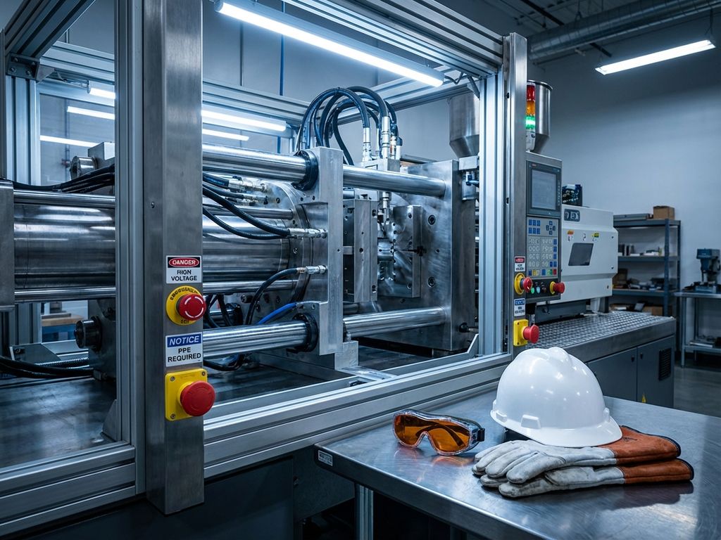 What are injection molding safety protocols? - EAS change systems