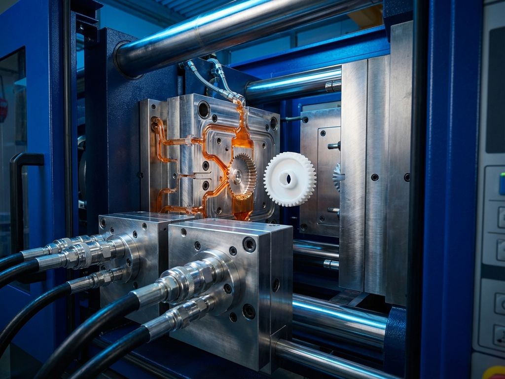 How to improve flow marks in injection molding? - EAS change systems